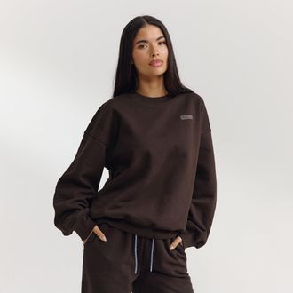 Lounge Pull Oversize - Chocolat Noir - XXL