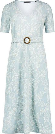 Zero Midikleid Damen mit G&uuml;rtel Material