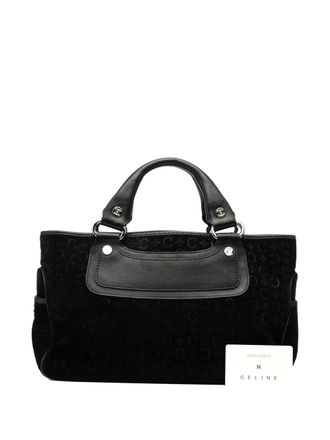 Celine sac &agrave; main C Macadam Boogie (2000) - Noir