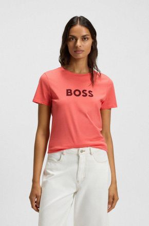 HUGO BOSS T-Shirt Elogo Premium Damenmode mit BOSS-Schriftzug