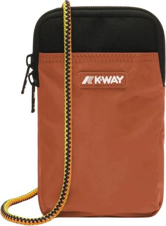 K-Way Vitree &Eacute;tui pour t&eacute;l&eacute;phone portable - unisex - Accessoires - Orange - Taille: ONE Size