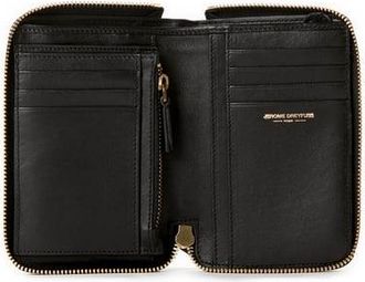 Jerome Dreyfuss Portefeuille Julien en croûte de cuir