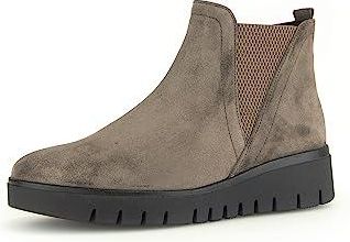 Gabor Femme Bottines, Dame Bottines Chelsea,Bottes dhiver,Demi-Bottes,Bottines,Bottes de Glisse,fourr&eacute;,Marron (Braun) / 30,38.5 EU / 5.5 UK