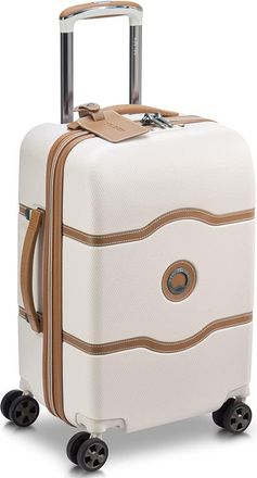 Delsey Paris - Chatelet AIR 2.0 - Hartschalen-Kabinenkoffer 55 cm x 35 cm x 25 cm - 38 L - S - Angora