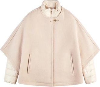 Fay Femme, Vestes, Beige, Taille: 36 FR abiti poliestere