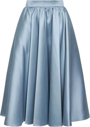Blanca Vita Femme, Jupes, Bleu, Taille: 36 FR Geky Full Midi Skirt