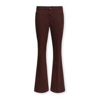 Elena Miro Flared Five-Pocket Jeans - - Jeans - Damen - Rot - XL