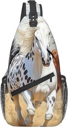 Generic Sac &agrave; bandouli&egrave;re de style campagnard pour homme - Sac &agrave; bandouli&egrave;re de voyage pour la randonn&eacute;e