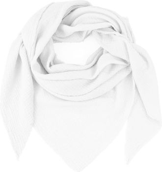 Glamexx24 Damenschal Musselin Dreieck Schal, XXL Schal verschiedenen Farben Halstuch Winterschal aus Baumwolle Hergestellt in Italien