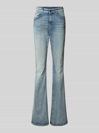 Diesel Flared Fit Jeans mit Logo-Detail