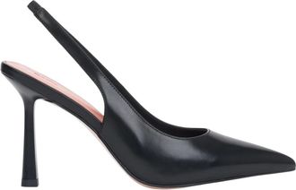 Estro & Luminara Femme, Chaussures, Noir, Taille: 36 EU Escarpins Slingback &agrave; Talon Haut