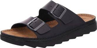 Rohde Mules Homme Foggia-H 5973, Pointure:43 EU, La Couleur:Noir