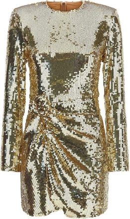 Rotate Kurzes Kleid - Gold