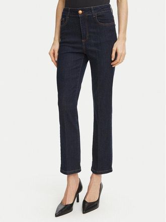 Fracomina Jeans FY26WV9006D46093 Schwarz Cropped Fit