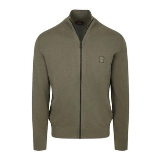 HUGO BOSS Cardigan - Homme - Pulls - Vert - Taille: L