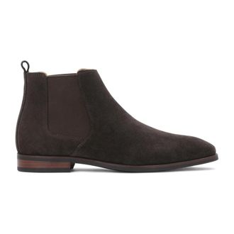 Kazar Braune Wildleder Chelsea Stiefel - - Shoes - Herren - Braun - 46 EU