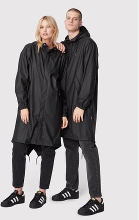 Rains Parka Unisex 18140 Schwarz Regular Fit