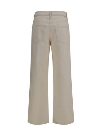 Mother Womens The Dodger Skimp Jeans Natural Selection Cotton