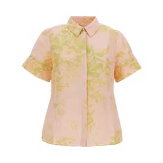 Erdem Kurzarmhemd - - Blouses & Shirts - Damen - Rosa - XS