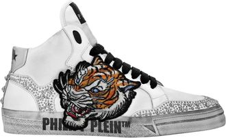 Philipp Plein High-Top Sneakers Retrokickz - - Shoes - unisex - Wei&szlig; - 44 EU