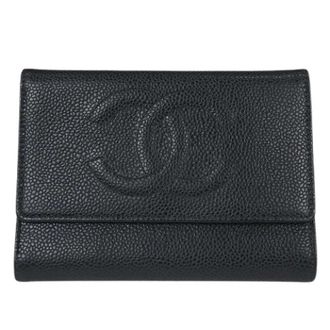 Chanel Pre-owned Timeless cc french wallet - - Pre-owned - Damen - Schwarzk - ONE SIZE