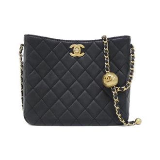 Chanel Pre-owned Lammleder Umh&auml;ngetasche - - Pre-owned - Damen - Schwarzk - ONE SIZE
