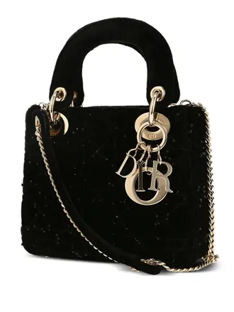 Dior Lady Dior Handtasche - Schwarz