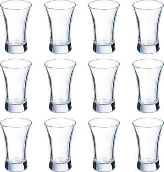 Arcoroc Hot Shot Schnapsglas 7cl, ohne F&uuml;llstrich, 6 St&uuml;ck