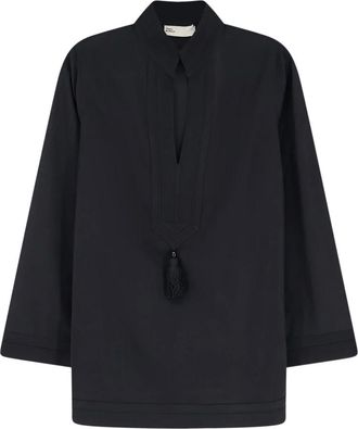 Tory Burch Femme, Blouses et Chemises, Noir, Taille: 40 FR Tory Burch Chemisiers Noir