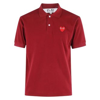 Comme Des Gar&ccedil;ons Homme, Tops, Rouge, Taille: XL Tshirt Emblem