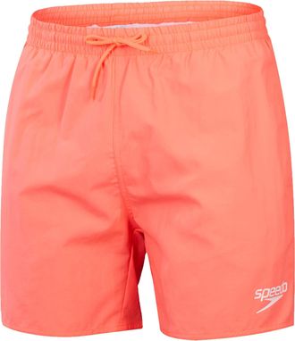 Speedo Herren 40,6 cm Lange Badehose, schnell trocknend, Bequeme Passform, klassischer Stil, Kordelzug an der Taille Watershorts, Siren Red, XS
