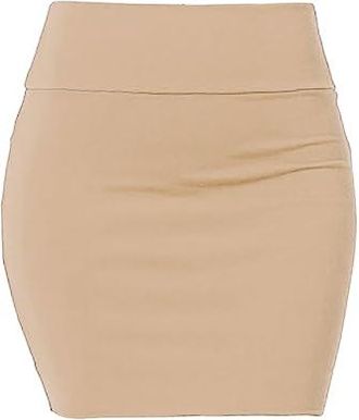 Generic Jupe crayon mini jupe enveloppante pour femme taille haute sexy taille haute robe de sortie de bureau Y2K jupe école moulante jupe évasée pour femme t
