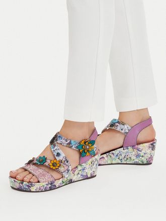 Laura Vita Sandalen Laura Vita Facdiao 11 Violett