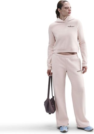 Nike Nike Damen W NSW Phnx FLC Shrunken Hoodie, Silt Red, S