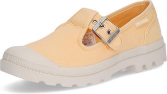 Palladium Damen Pampa M Washed Mary Jane Flat, Pina Cotta, 37.5 EU