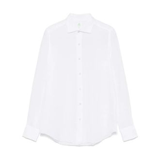 Finamore Wei&szlig;es Hemd Napoli Stil Hergestellt in Italien - - Shirts - Herren - Wei&szlig; - 2XL