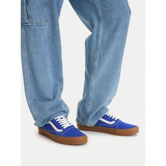 Vans Sneakers aus Stoff Vans Old Skool VN000D7ZFRX1 Blau