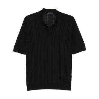 Tagliatore Homme, Tops, Noir, Taille: XL Polo Noir Pavel