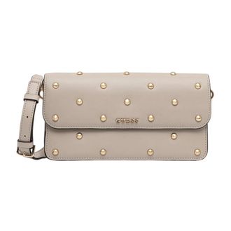 Guess Sandy Schultertasche - - Bags - Damen - Beige - ONE SIZE