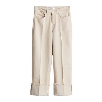 someday Corah Turn Up Sleek - - Jeans - Damen - Beige - XL