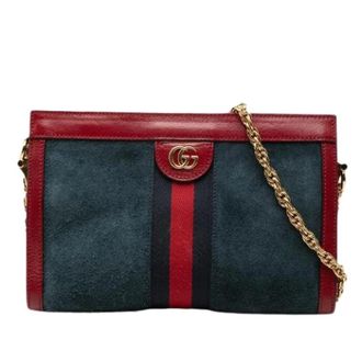 Gucci Sac bandouli&egrave;re Ophidia Pre-owned - Femme - Pre-owned - Bleu - Taille: ONE Size