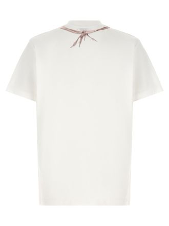 Moschino Mens White Cotton T-Shirt