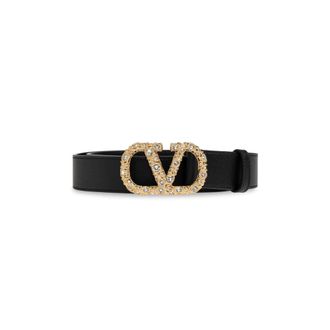 Valentino Garavani VLogo Signature G&uuml;rtel - - Accessories - Damen - Schwarzk - 95 CM