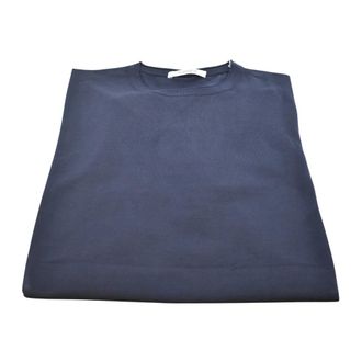 KANGRA Kurz&auml;rmeliger Baumwollstrick - - Knitwear - Herren - Blau - 3XL