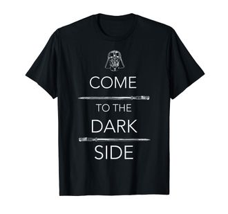 Star Wars Darth Vader Come To The Dark Side Calmness T-Shirt