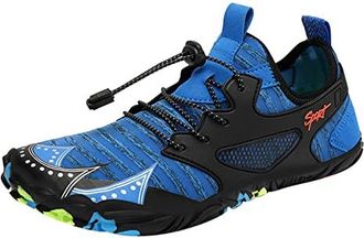 Generic Chaussures aquatiques pour homme à séchage rapide et respirantes avec crampons profonds - Adhérence robuste - Ajustement de la voûte plantaire - Chaus