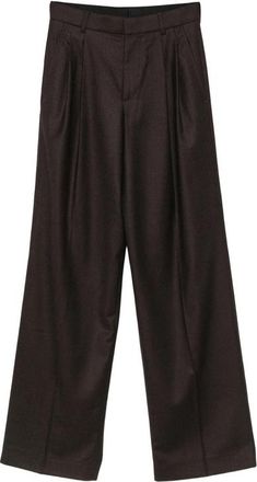 Petar Petrov Pleated Wide-leg Trousers