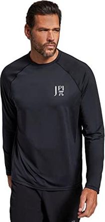 JP1880 Jay-pi Flexnamic T-Shirt Fonctionnel &agrave; Manches Longues Quickdry, Noir, 6XL Homme