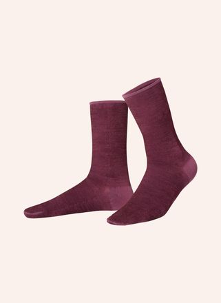 Item m6 Item m6 Socken Sneaker Merino Concious rot