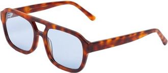 Generic Lunettes De Soleil &Agrave; Monture Carr&eacute;e Tendance Lunettes De Soleil De Sport For Hommes Et Femmes(Blue)